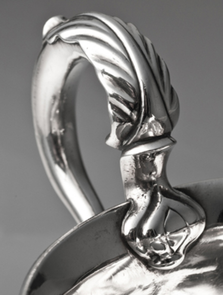 Leopard Antiques Early Georgian Rococo Sterling Silver Sauce Boat ...