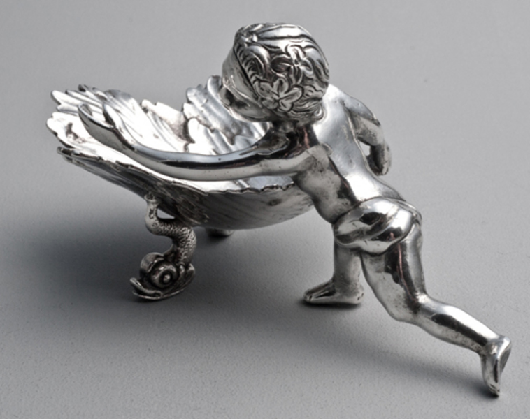 Leopard Antiques Victorian Silver Cherub or Amorini Salt Cellars (Set ...