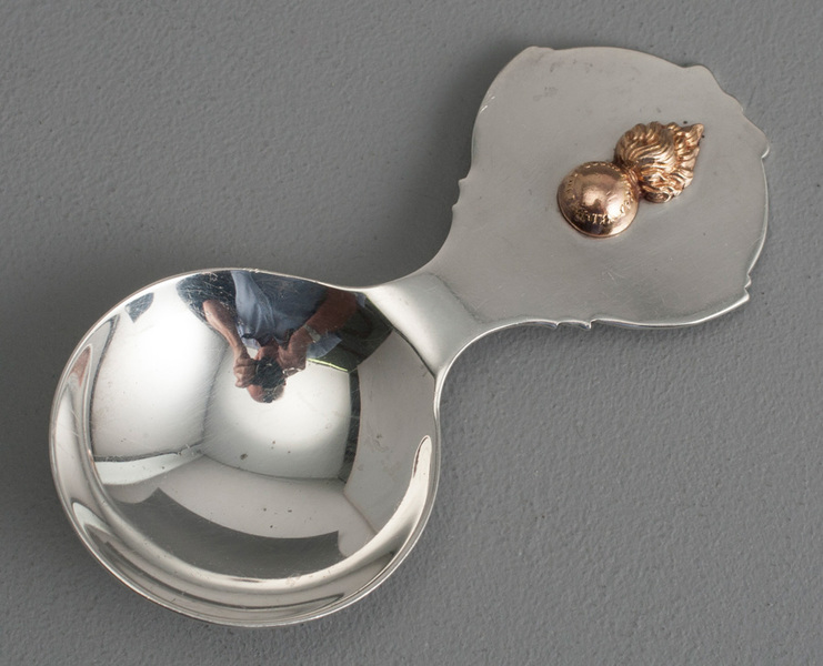 Leopard Antiques South African Sterling Silver Military Caddy Spoon ...